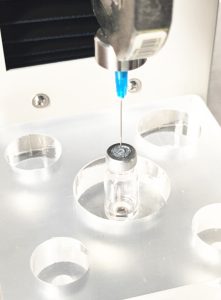 Syringe Needle Penetration Test - Pharmacopoeia Test